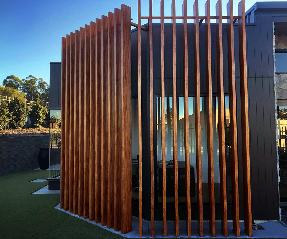 Timber Look Aluminium Battens, Screens, Gates & More